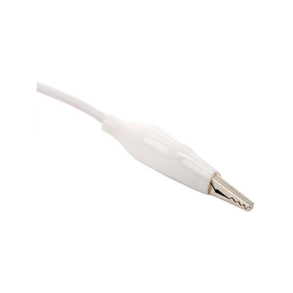 Juego de 10 cables con caimanes grandes