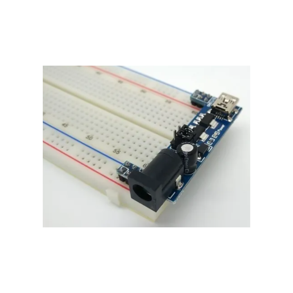 Módulo de fuente de alimentación Mb102 Para Protoboard